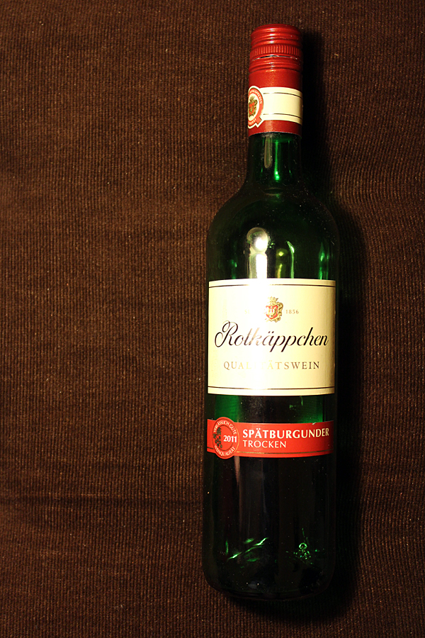 Rotkäppchen Rotwein – Ist das ein Spätburgunder?